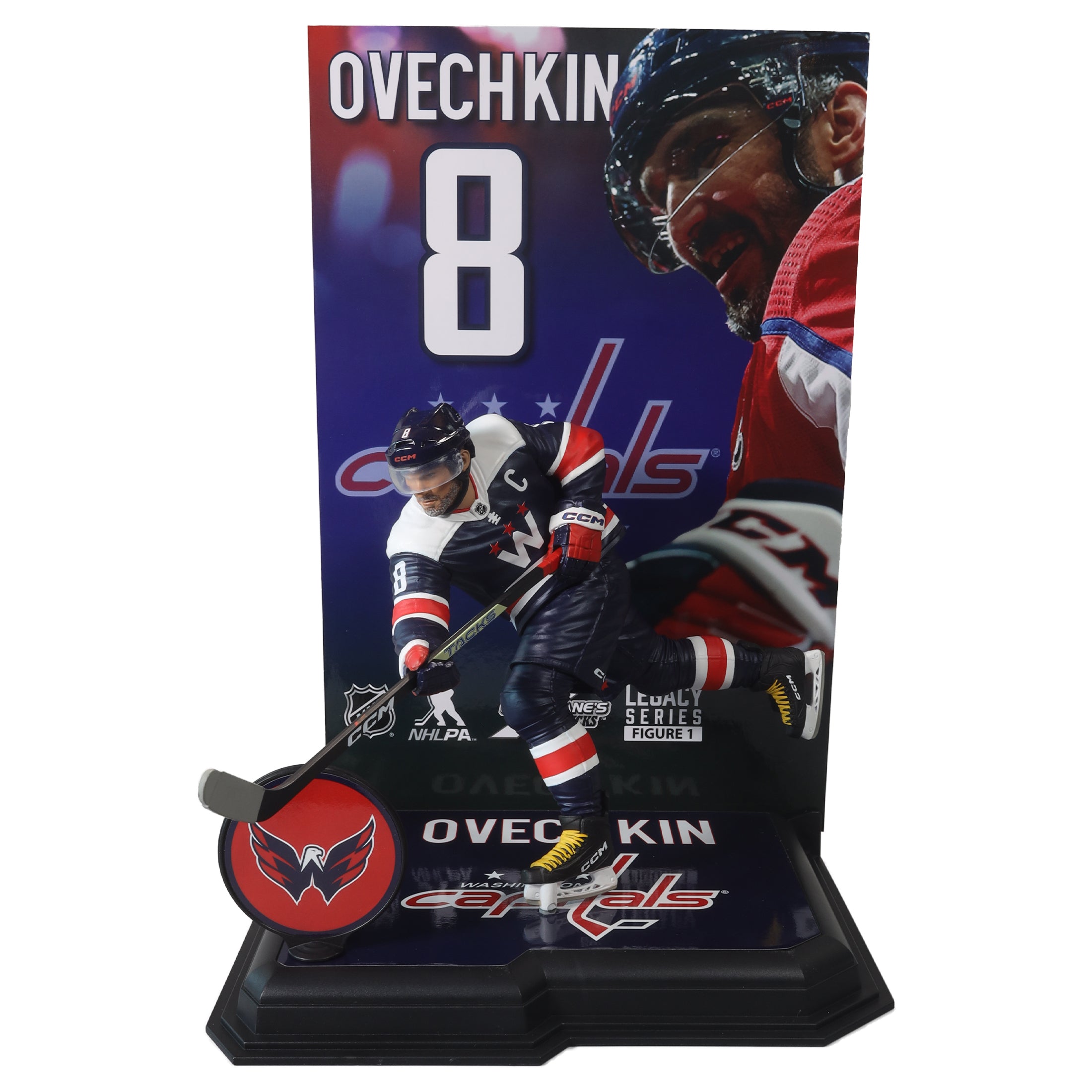 Alex Ovechkin (Washington Capitals) NHL 7'' Posed Figure McFarlane's S ...