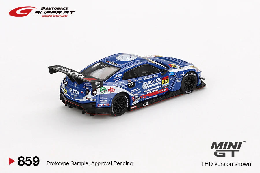 Nissan GT-R NISMO GT3 #56 ” REALIZE NISSAN MECHANIC CHALLENGE GT-R” KO ...