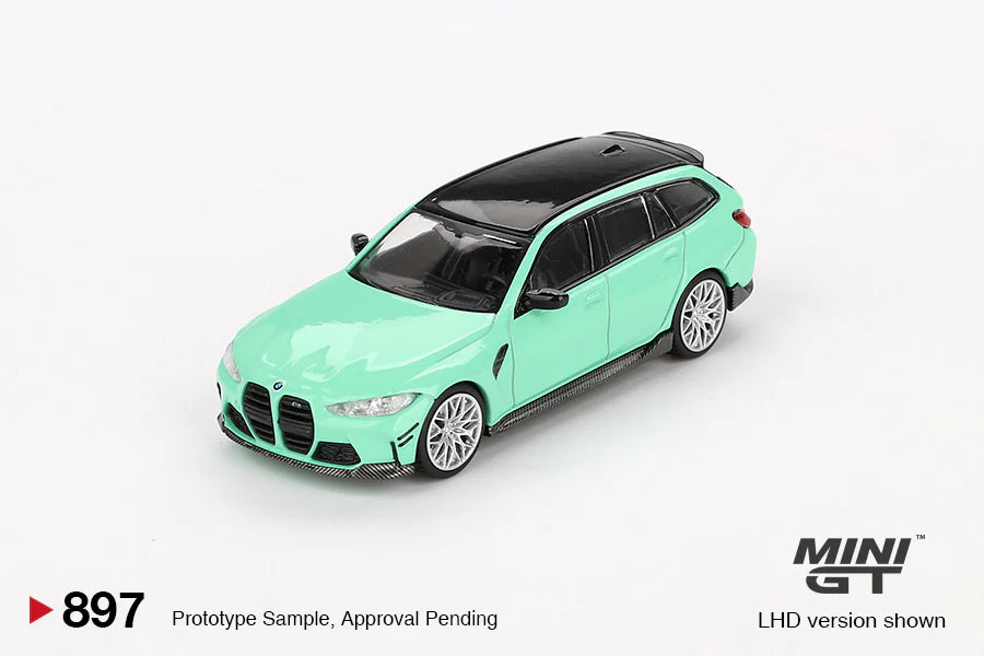 MINI GT-BMW M3 M Performance Touring Mint Green MGT00897-BL – Nice Car ...