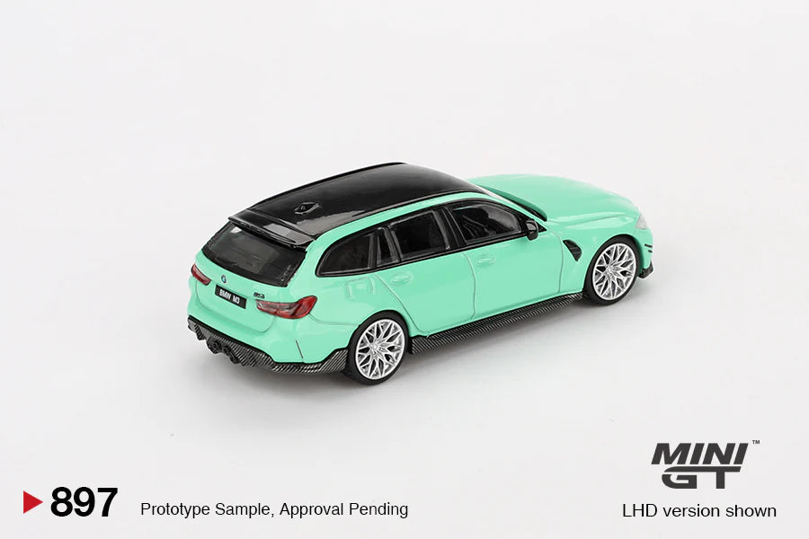 MINI GT-BMW M3 M Performance Touring Mint Green MGT00897-BL – Nice Car ...