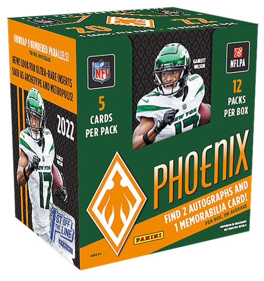 2022 Panini Phoenix Football Hobby Box – Nice Car Collection