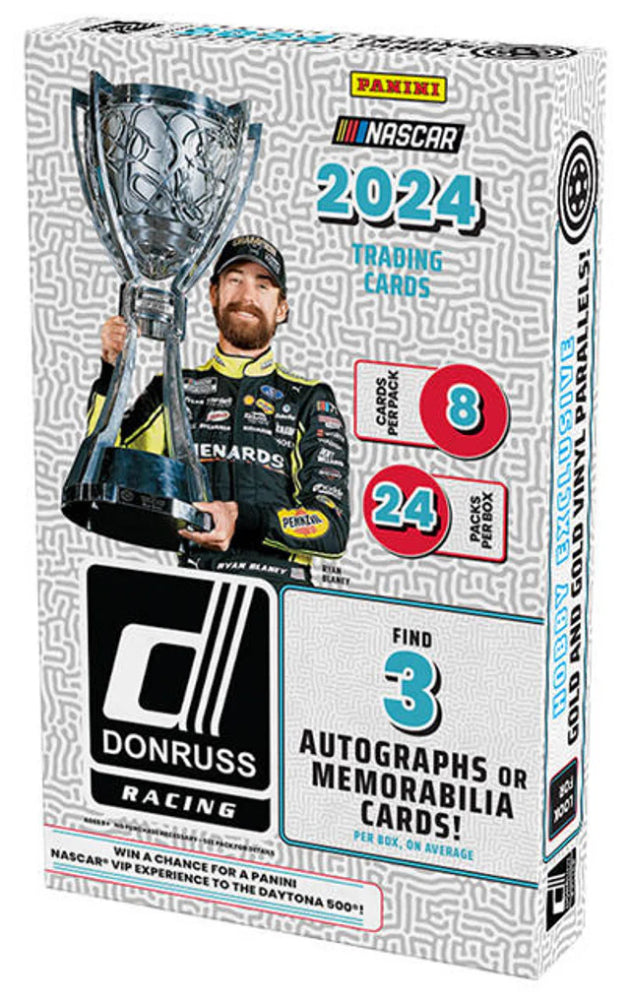 2024 NASCAR PANINI Donruss Racing HOBBY BOX – Nice Car Collection