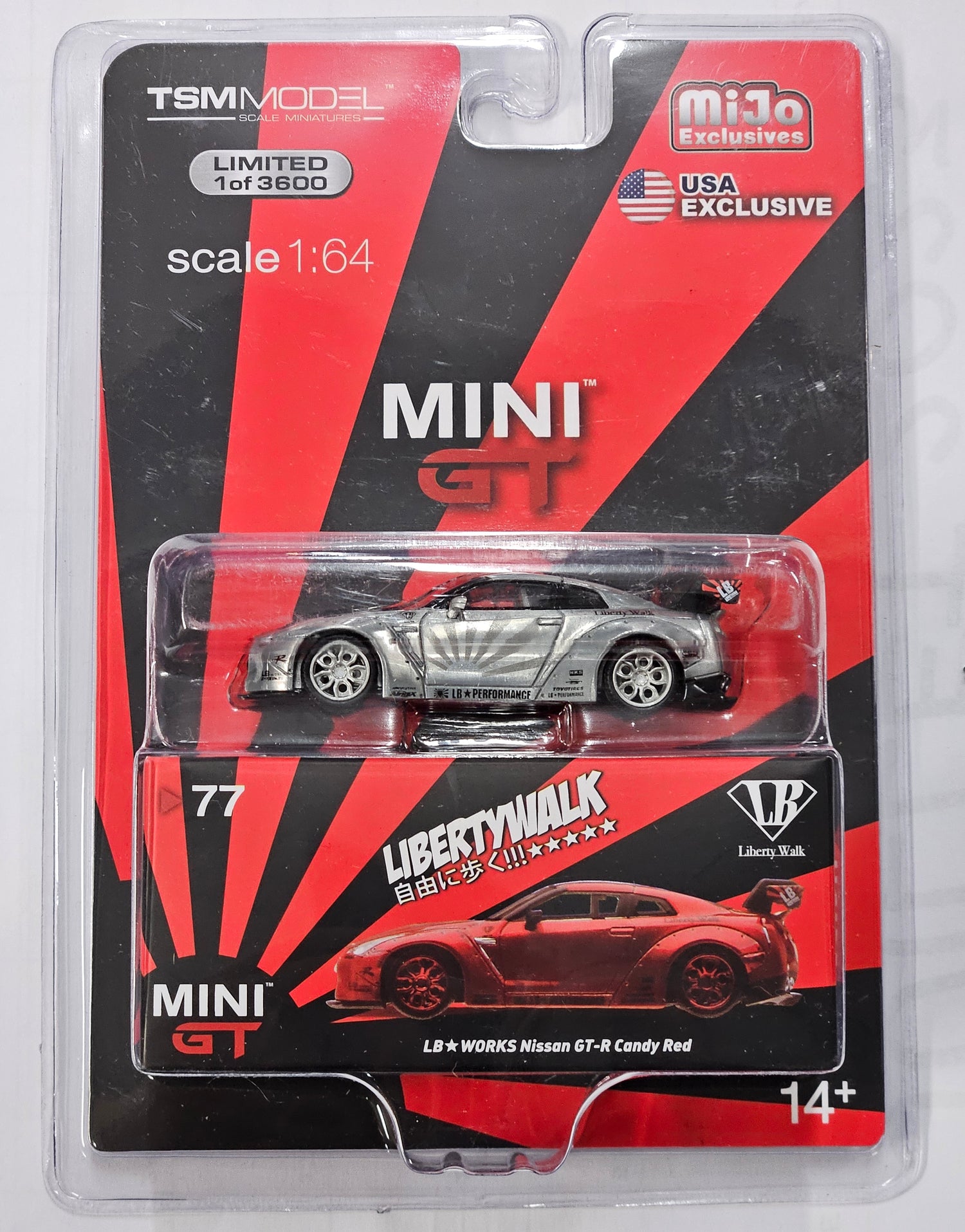 CHASE CAR-NISSAN GT-R R35 TYPE 2 LBW LIBERTY WALK – Nice Car Collection