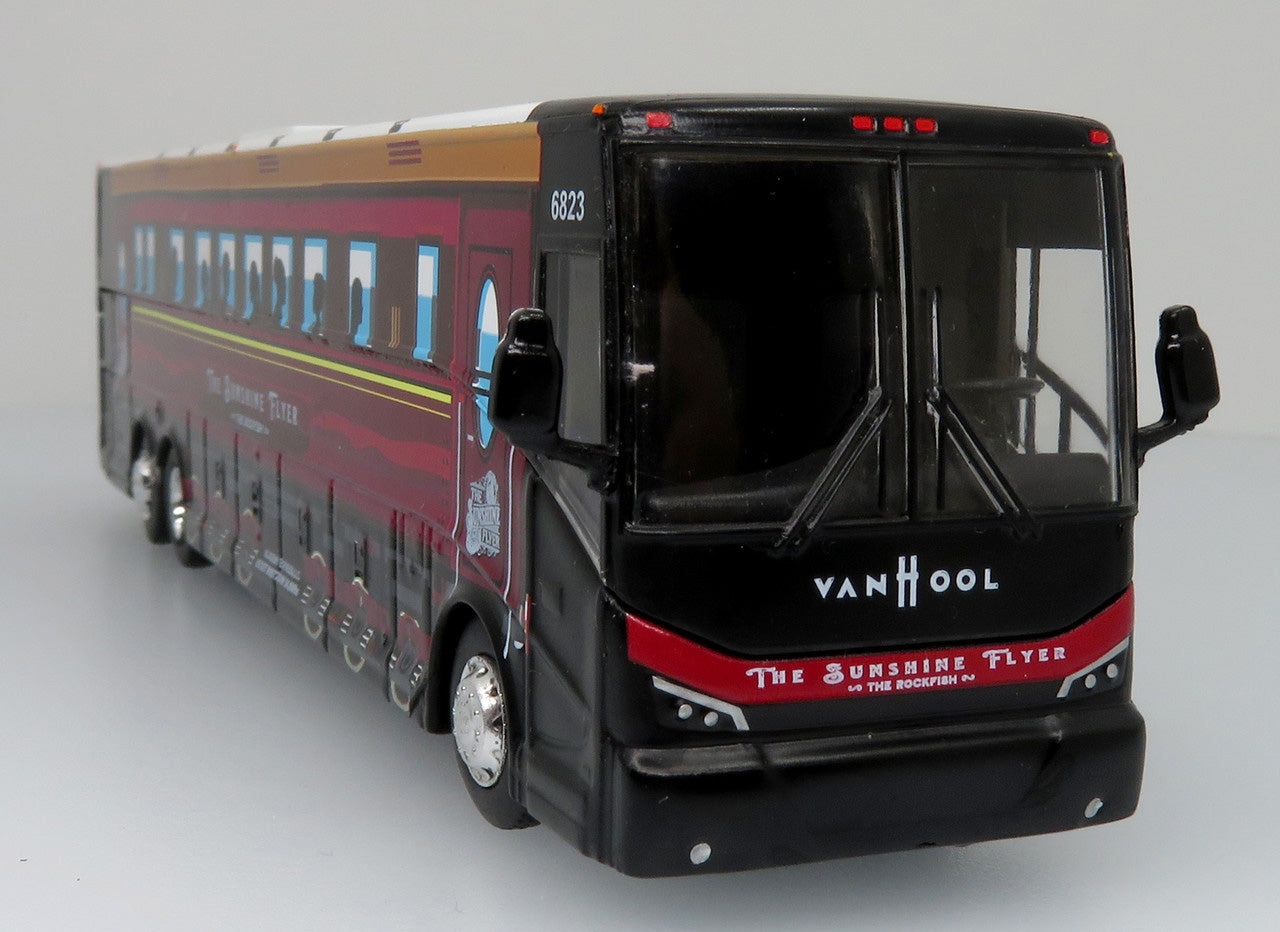 Van Hool CX-45 Passenger Coach: The Sunshine Flyer / Academy Bus Lines ...