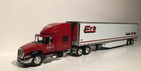 International Prostar with reefer trailer for ERB Transport – Nice Car ...