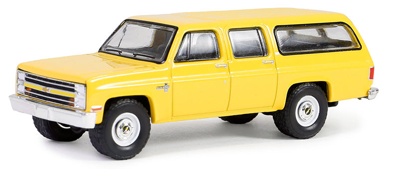 1987 Chevrolet Suburban K20 Custom Deluxe in Construction Yellow – Nice ...