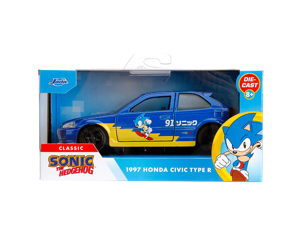 Sonic the Hedgehog - 1997 Honda Civic Type R 1:32 – Nice Car Collection