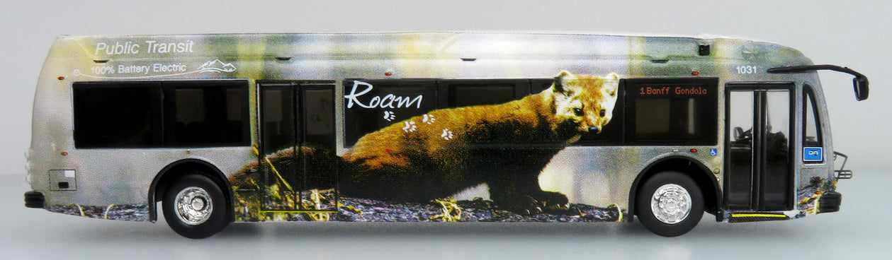 Proterra ZX5 Electric Transit Bus: Roam Transit / Banff- Destination 1 ...