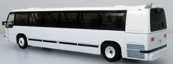 1999 TMC RTS Transit Bus: Blank White – Nice Car Collection