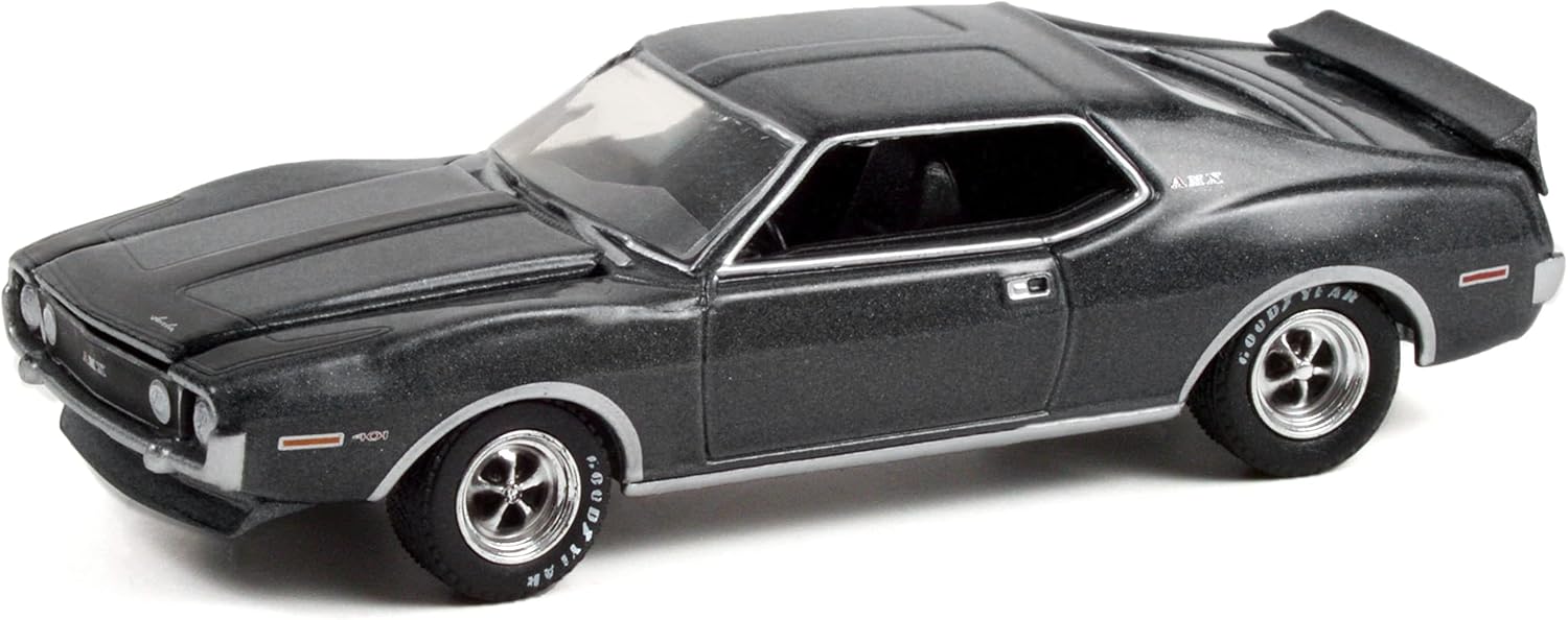 1971 AMC Javelin AMX Charcoal Gray Metallic with Black Nose Stripe ...