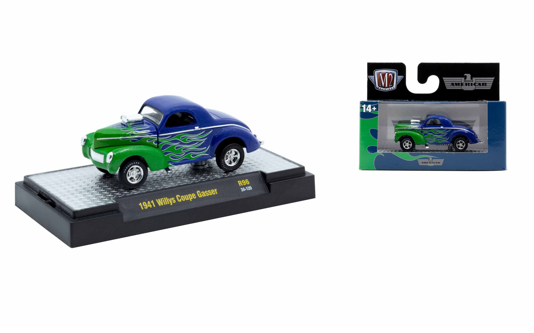 1941 Willys Coupe Gasser (Detroit-Auto-Thentics Release 96) – Nice Car Collection