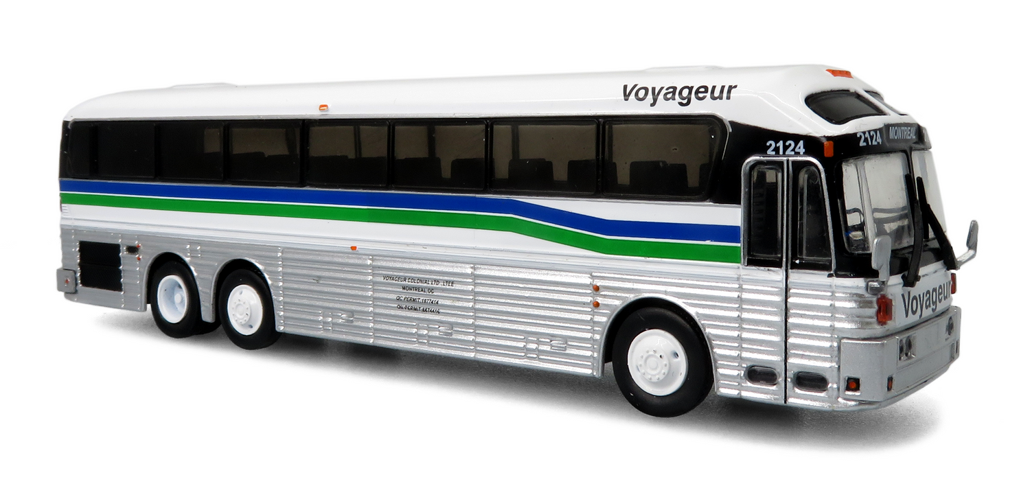 1984 EAGLE MODEL 10 COACH: VOYAGEUR COLONIAL (Échelle-Scale 1:87 ...