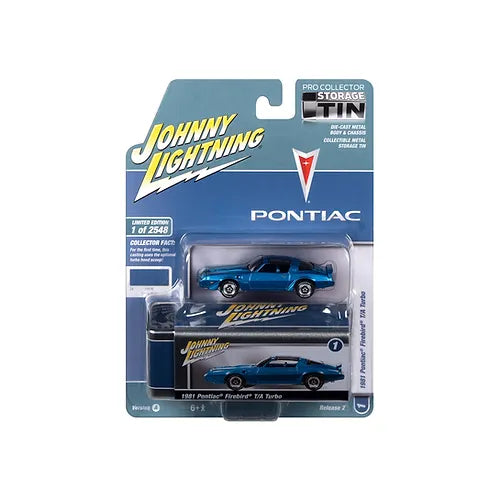 1981 Pontiac Firebird T/A Turbo (Blue w/ Turbo 4.9 Firebird Graphics ...