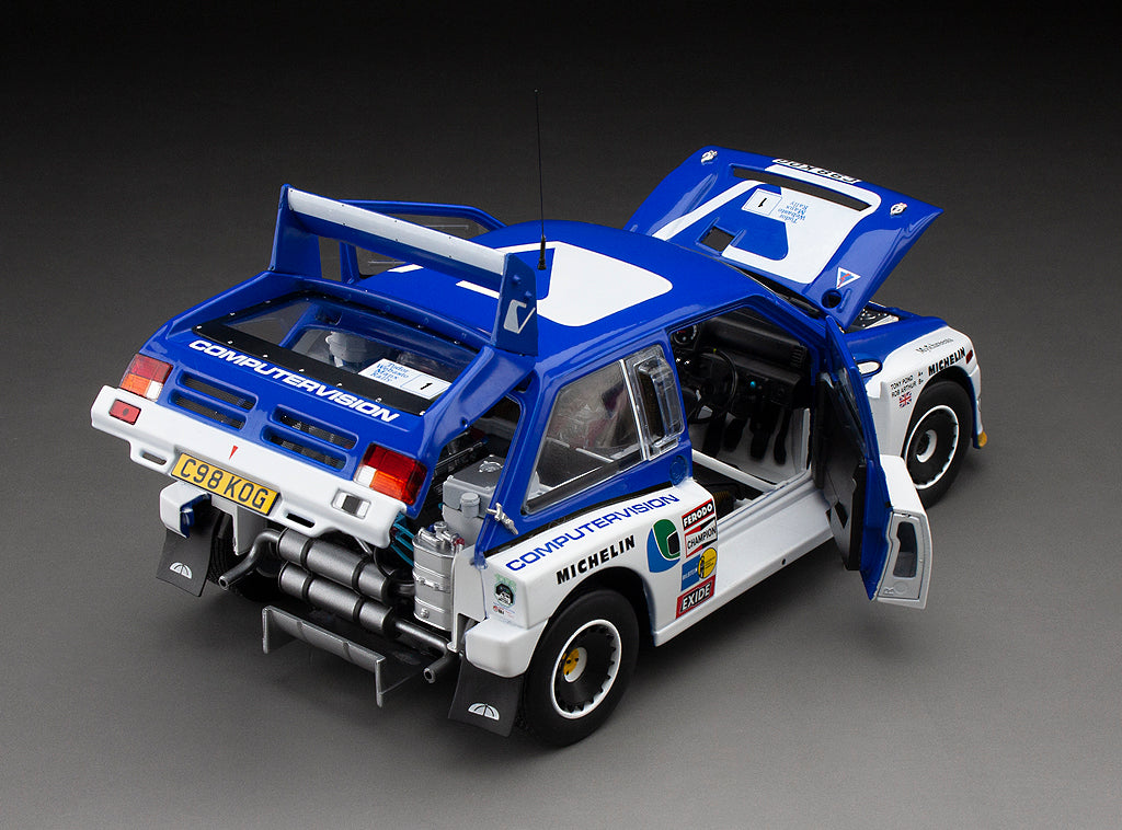 MG Metro 6R4-#1 T.Pond/ R.Arthur-Winner Manx International Rally 1986 ...