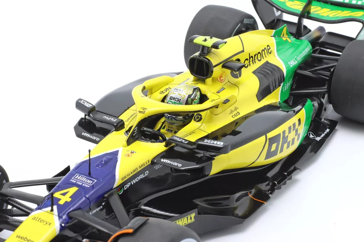 (PRE-ORDER 2025) McLAREN, YELLOW, MCL38 #4 L.Norris 4th MONACO GP F1 2 ...