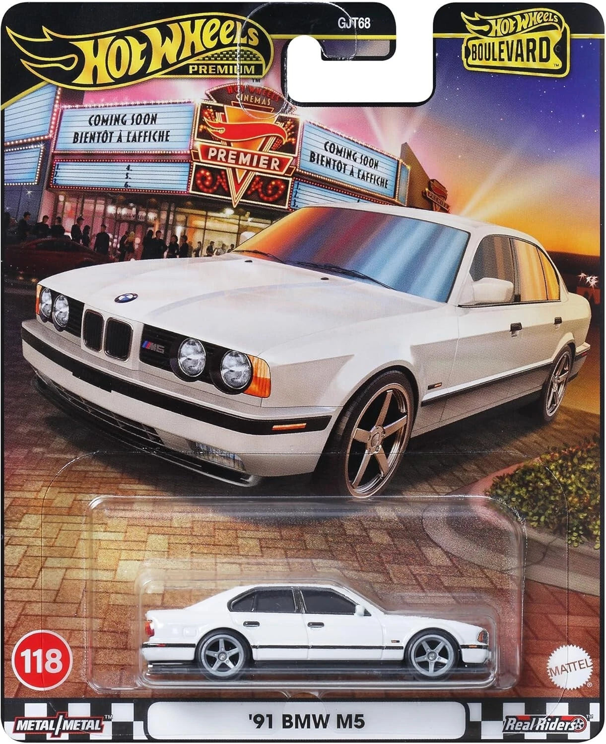 #118 HW BMW M5 (JBL24) - Hot Wheels Boulevard – Nice Car Collection
