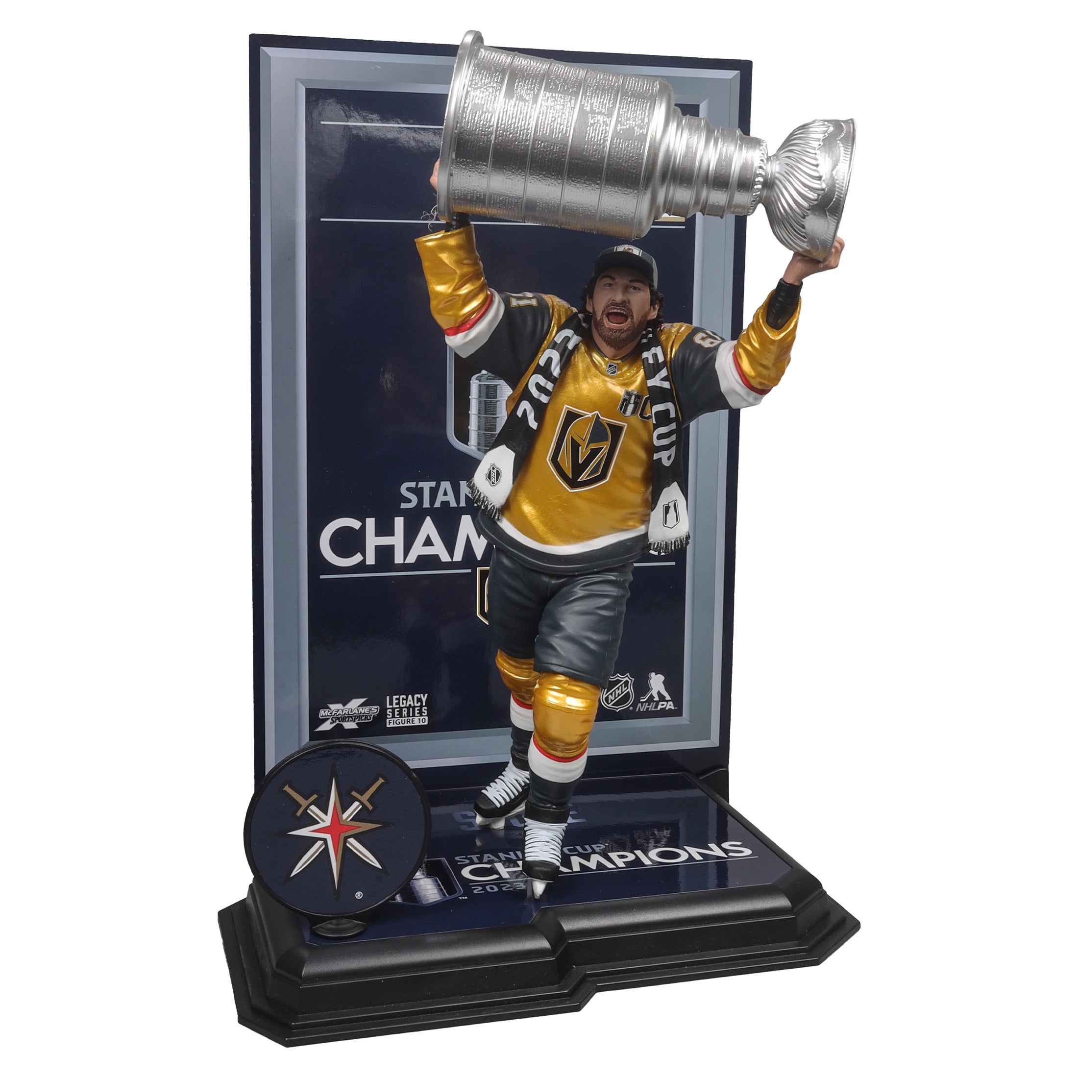 Mark Stone w/Stanley Cup (Vegas Golden Knights) NHL 7in Posed Figure M ...