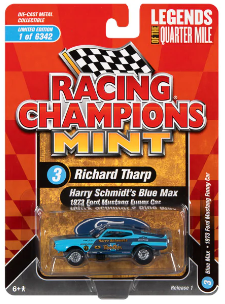 1973 Ford Mustang Blue Max FC (Blue w/Race Graphics) – Nice Car Collection