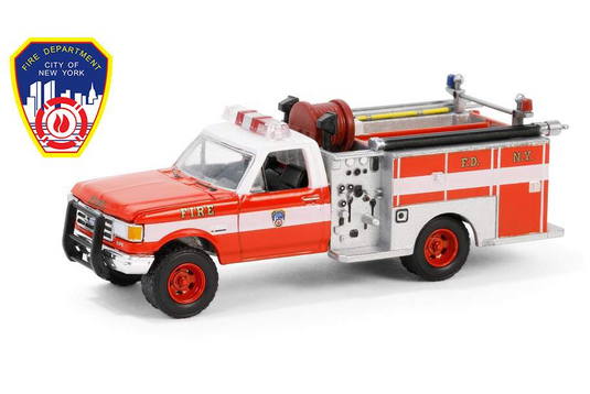 1987 Ford F-350 Mini Pumper Fire Truck "FDNY" (1 par client-1 per clie ...