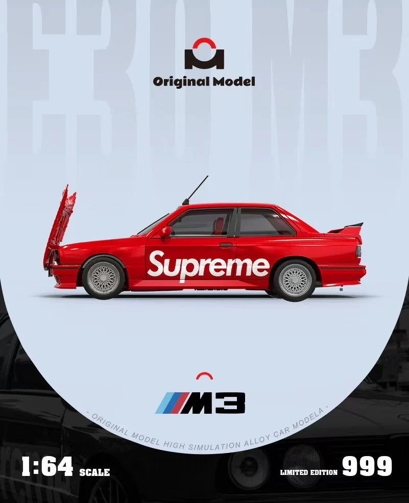 Original Model 1/64 - BMW E30 M3 Supreme Livery - OM647801 – Nice Car ...