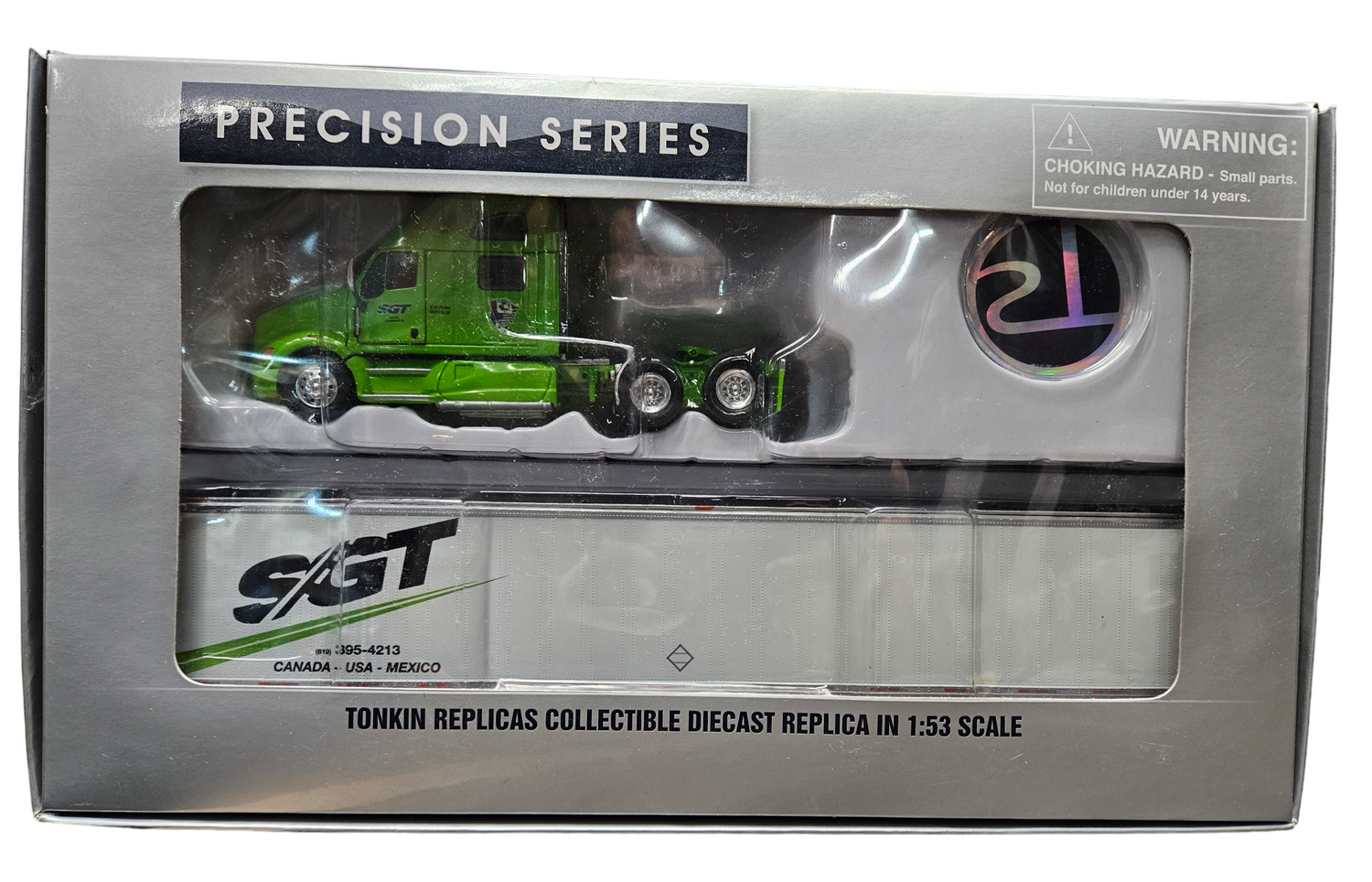 KENWORTH w/53' DRY BOX, TRANSPORT SGT, in 1:53 Scale – Nice Car Collection