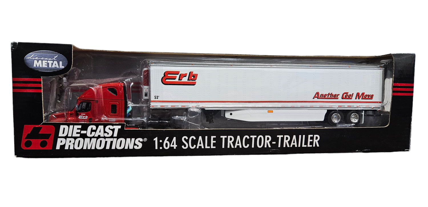 Freightliner Cascadia with 53' Ft. Reefer, ERB Transportation – Nice ...