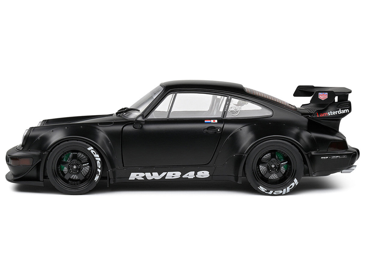 SOLIDO - 2016 RWB Bodykit Matte Black - "Darth Vader" – Nice Car Collection