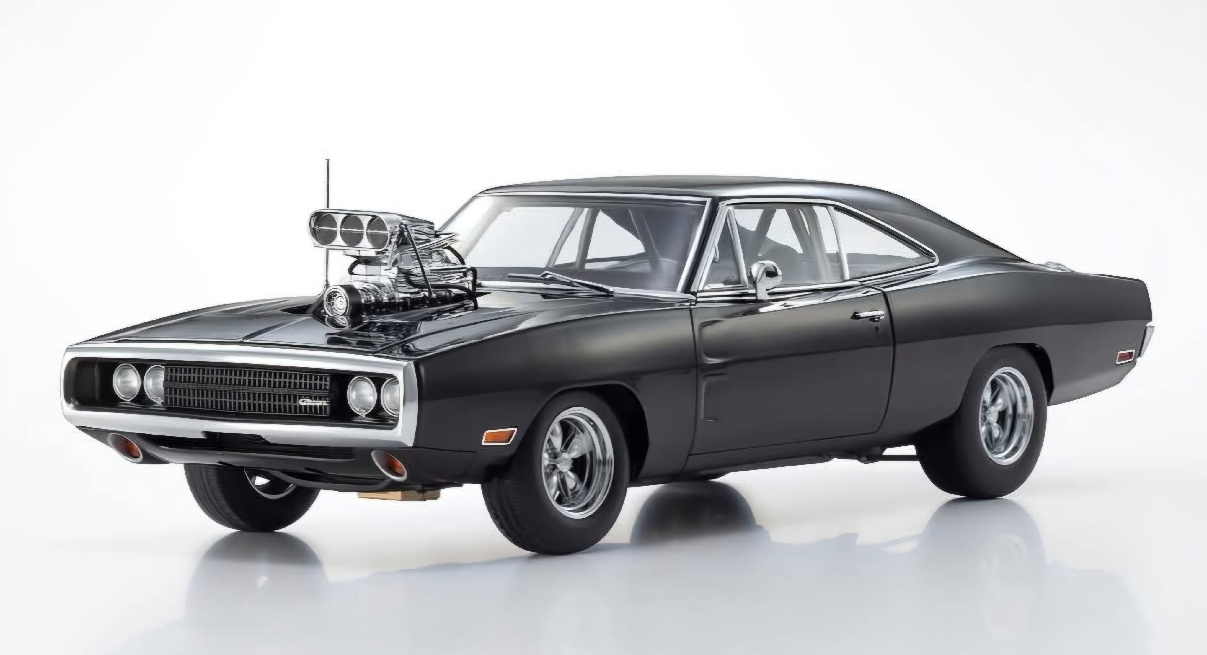 KYOSHO 1:18-1970 Dodge Charger R/T - Dom's Charger - The Fast And The ...