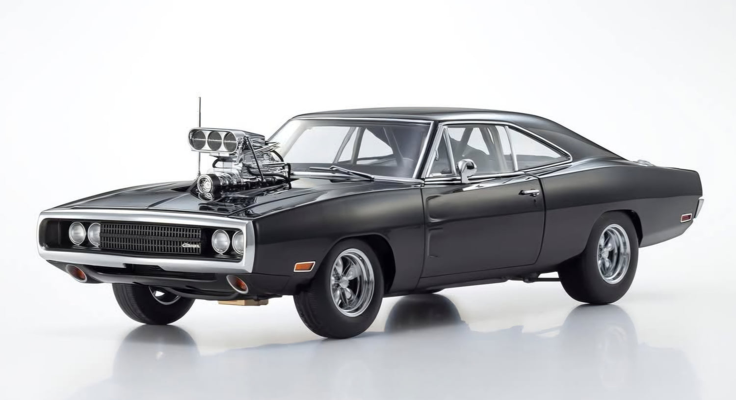 KYOSHO 1:18-1970 Dodge Charger R/T - Dom's Charger - The Fast And The ...