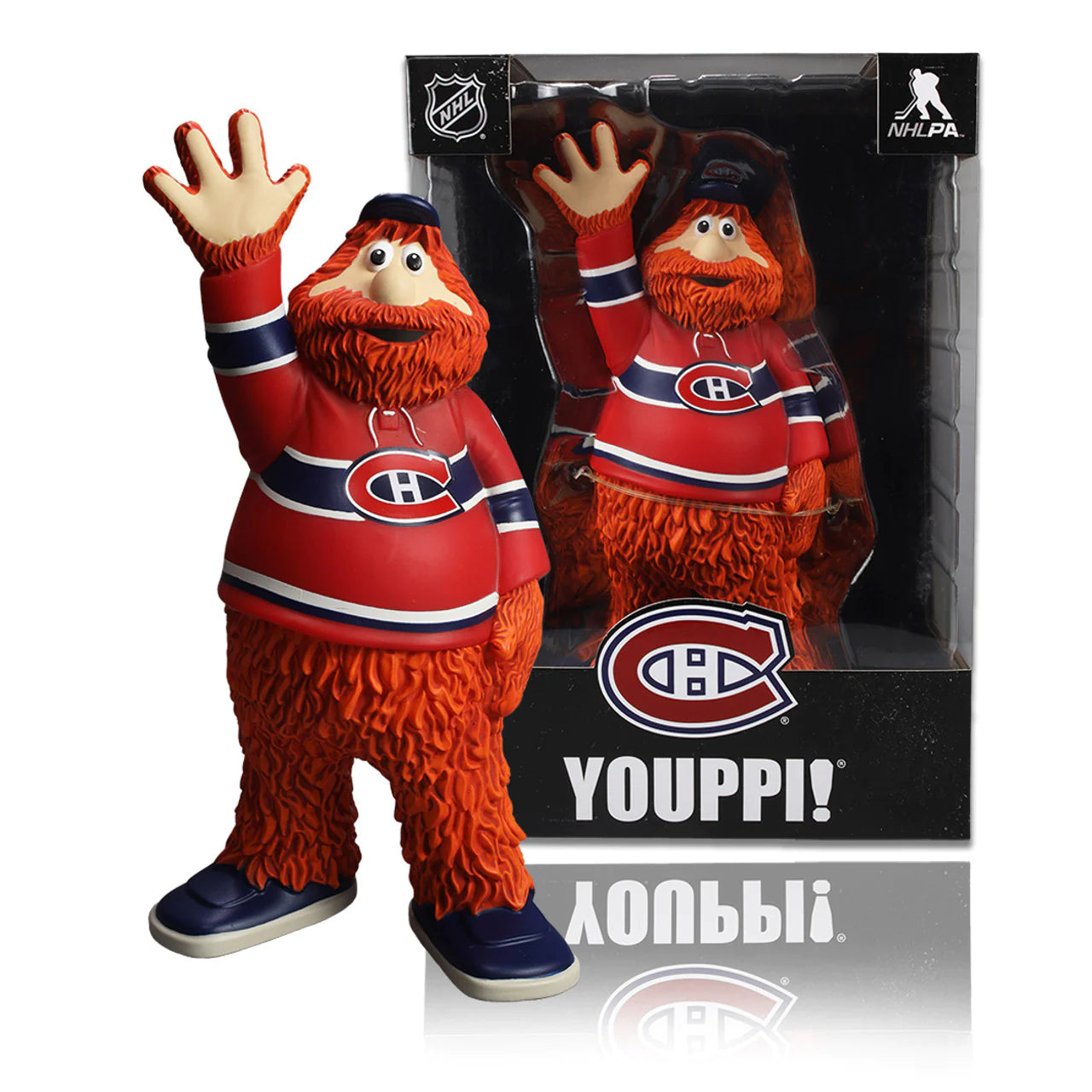 YOUPPI MONTREAL CANADIENS NHL MCFARLANE TOYS MASCOT 8" ACTION FIGURE ...