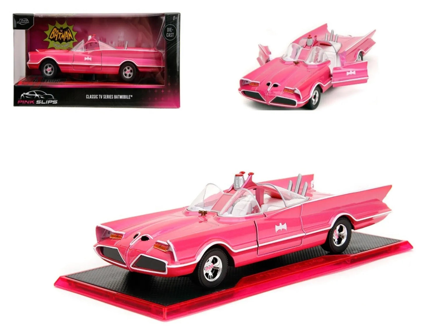1966 CLASSIC BATMOBILE PINK "BATMAN" – Nice Car Collection