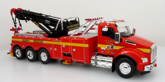 Kenworth T880 Heavy Rescue - LACoFD Unit 103 (1:43) – Nice Car Collection