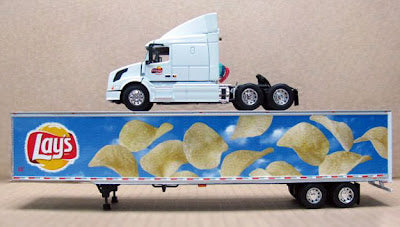 Lay's - Volvo 630 Mid-Roof Tractor with Dry Goods Trailer – Nice Car ...