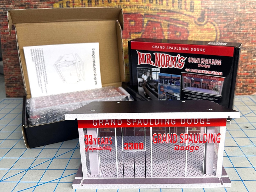 (Échelle-Scale 1:64 Diorama) YCID-Mr. Norms Grand Spaulding Dodge Deal ...