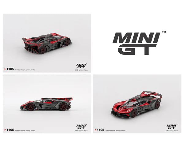 (PRE-ORDER 2026) MINI GT-Bugatti Bolide – Red MGT01105-BL – Nice Car ...