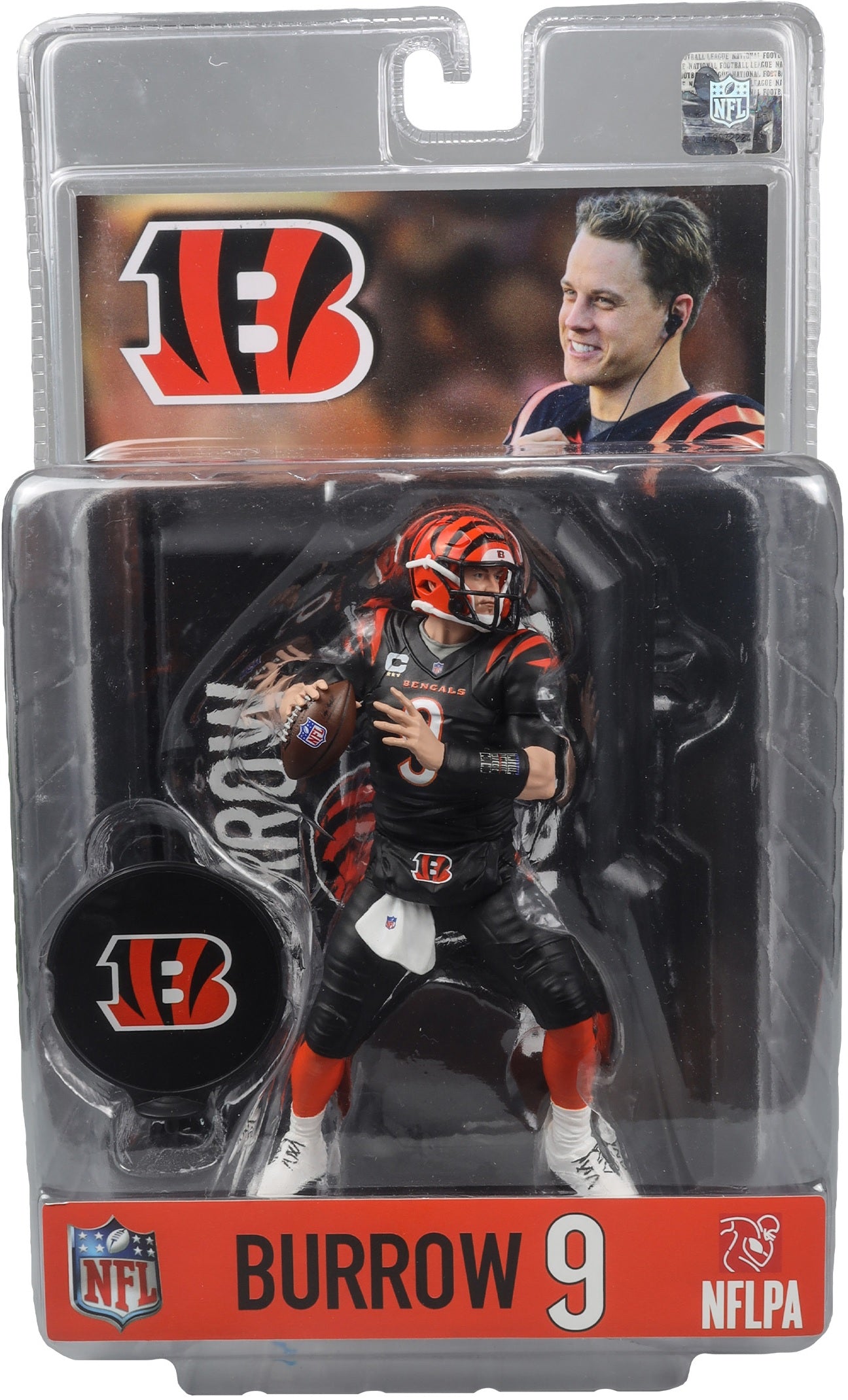 MCFARLANE NFL SPORTSPICKS-JOE BURROW (BENGALS) – Nice Car Collection