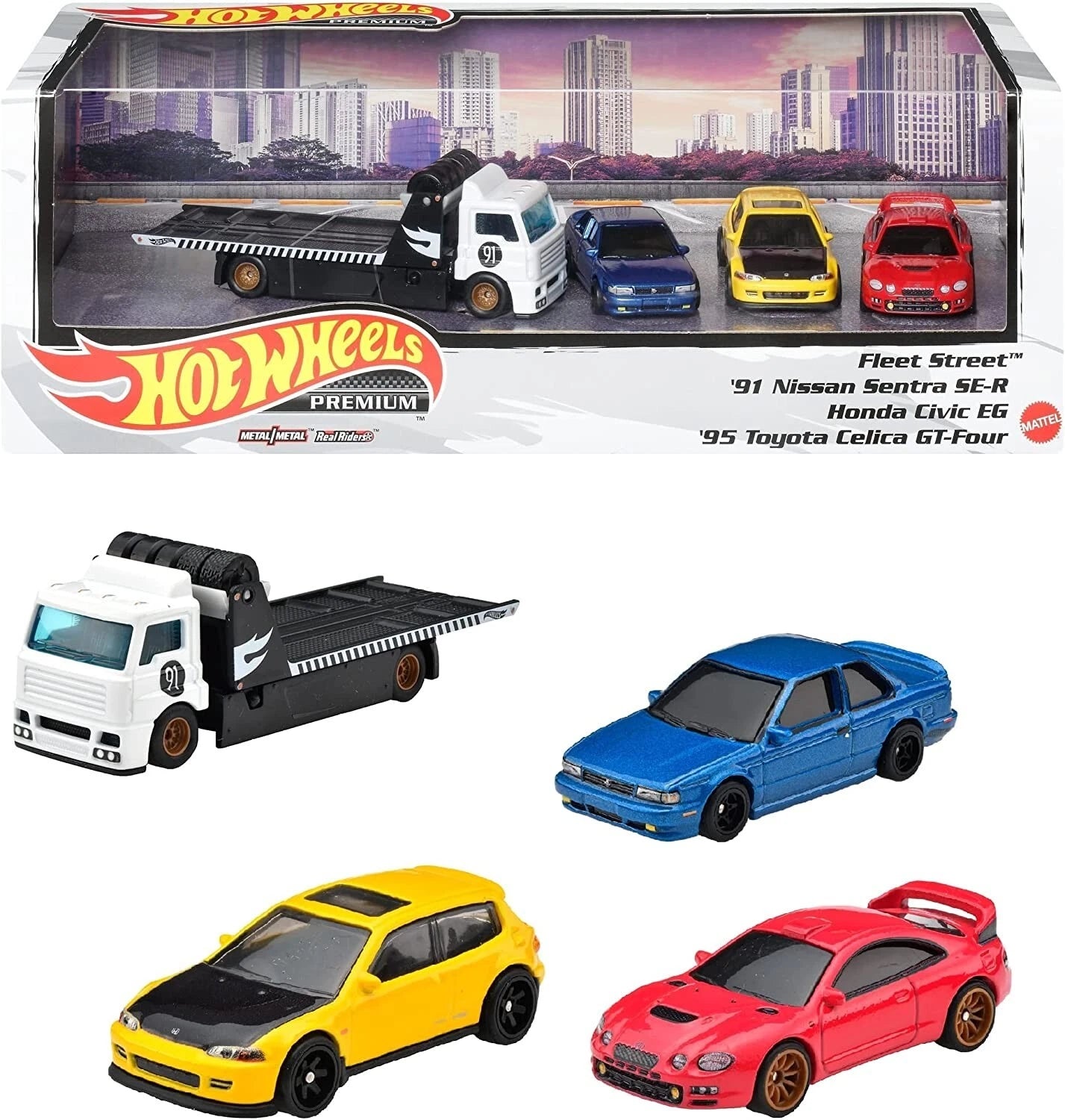 Honda Premium Tuner Set-Hot Wheels Premium Collector Set – Nice Car ...