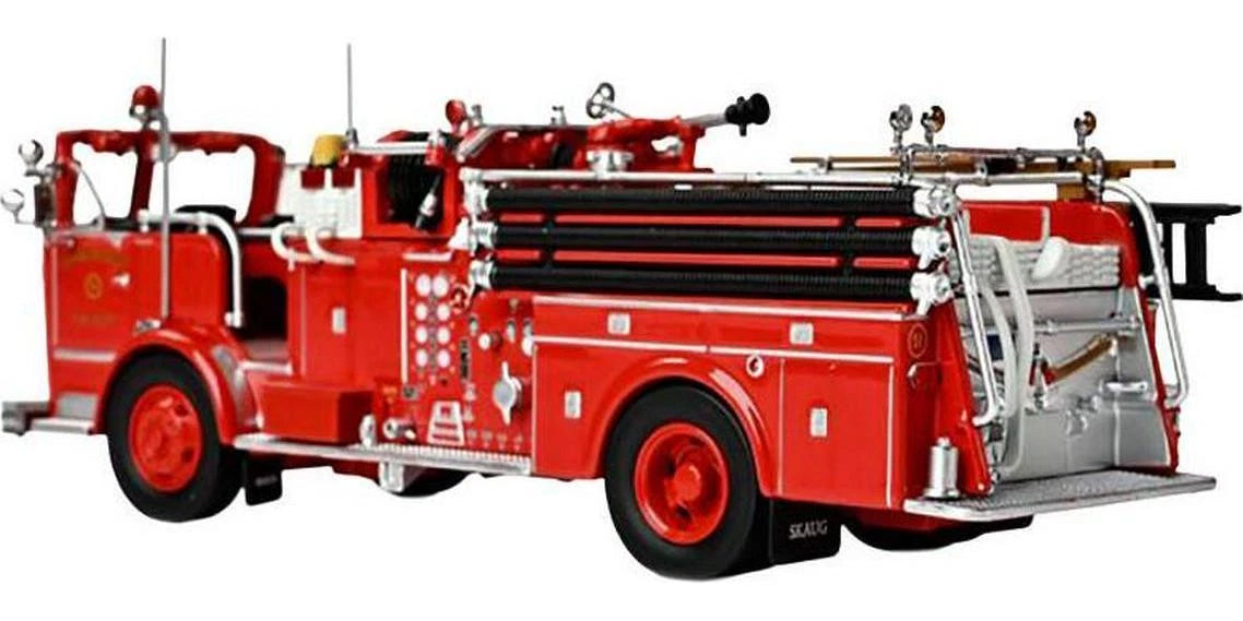 1965 Crown Firecoach Fire Engine LA County Fire Department Emergency ...