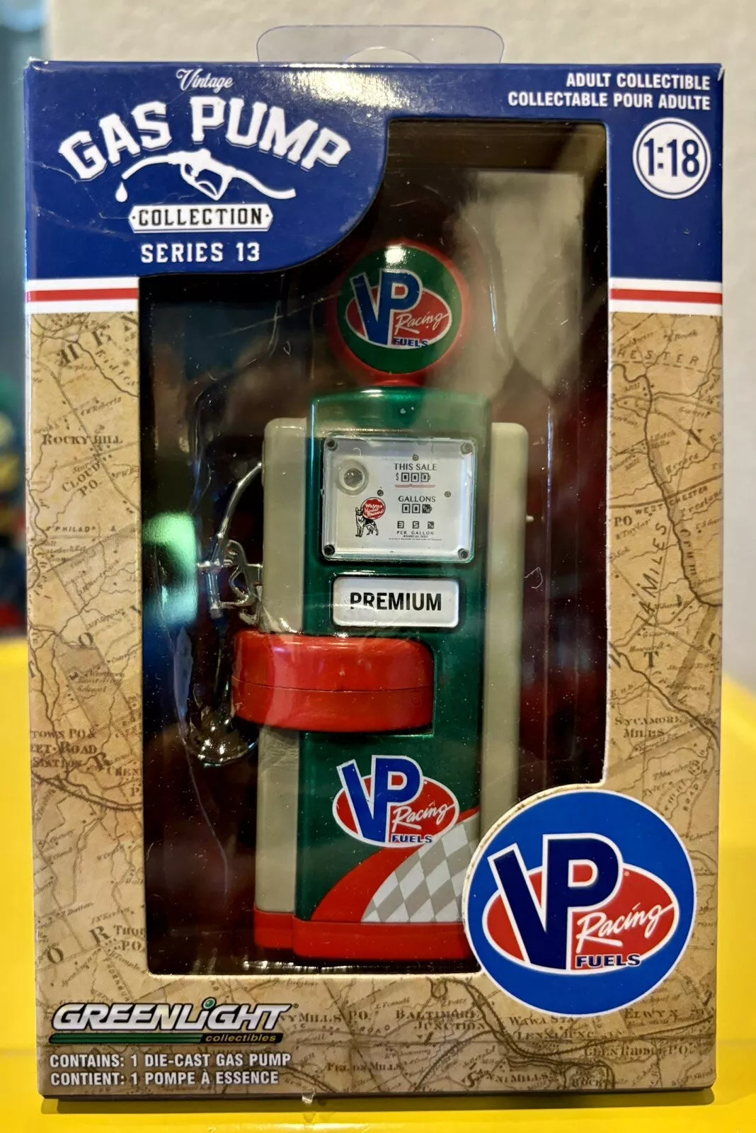 CHASE GREEN MACHINE-1948 Wayne 100-A Gas Pump VP Racing Fuels – Nice ...