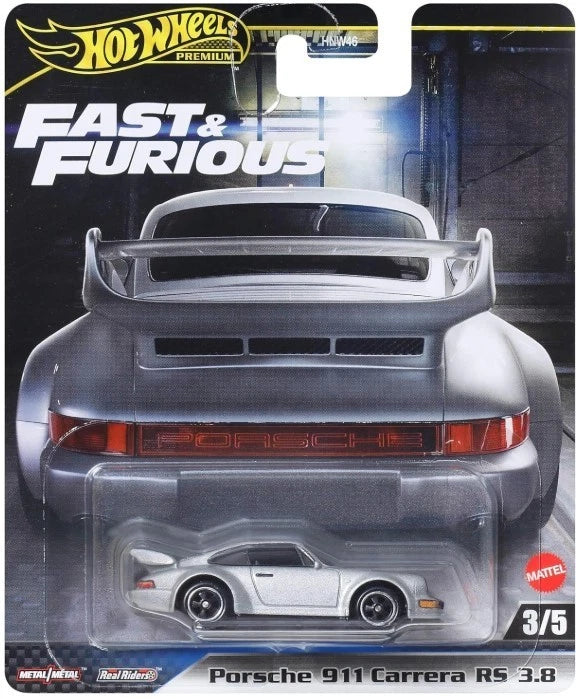 #3/5 HW PORSCHE 911 CARRERA RS 3.8 2 (JBM03) Hot Wheels Fast and Furio ...