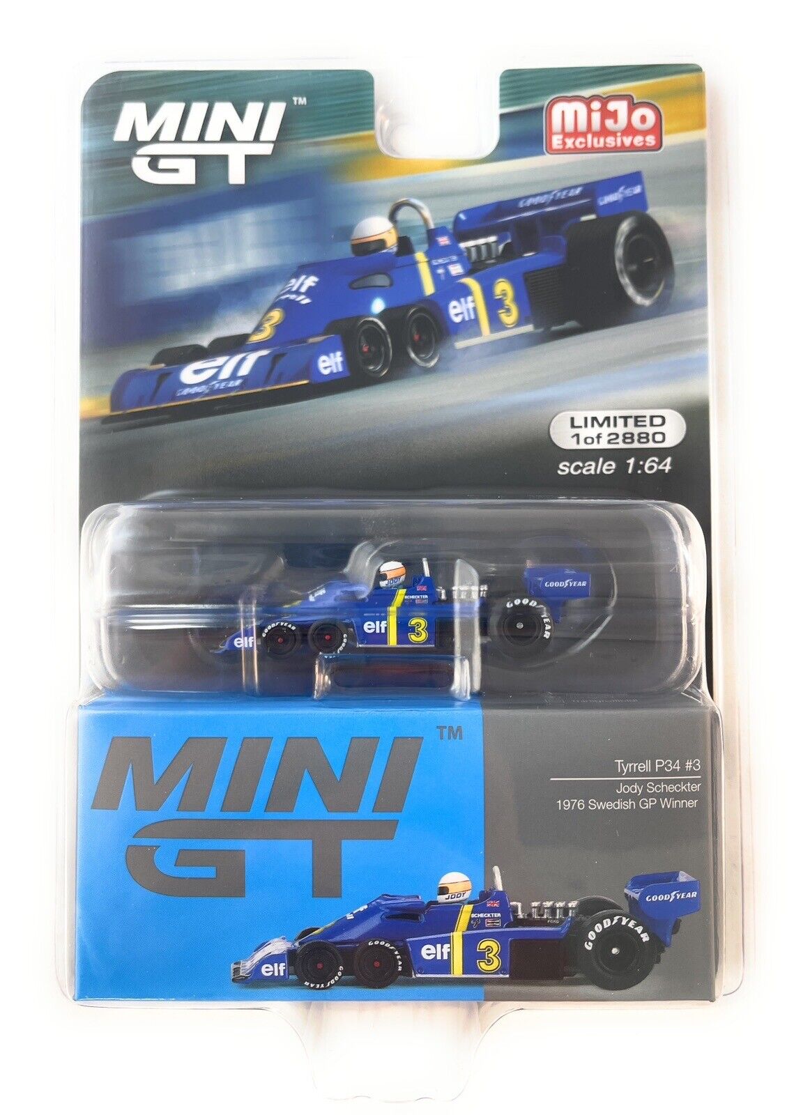 Tyrrell P34 #3 Jody Scheckter 1976 Swedish GP Winner – Nice Car Collection