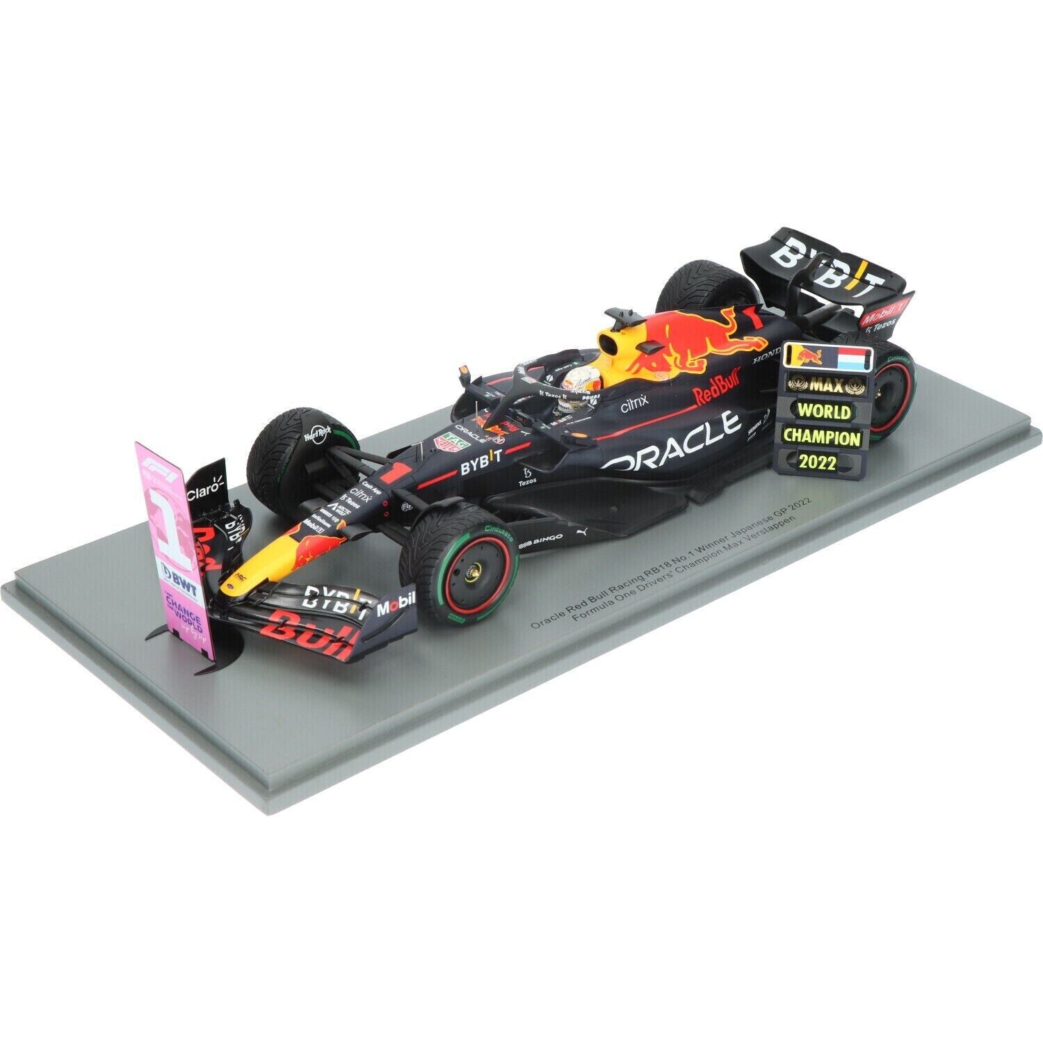 F1 Red Bull RB18 Winner Japan GP 2022 Champion Max Verstappen – Nice Car Collection
