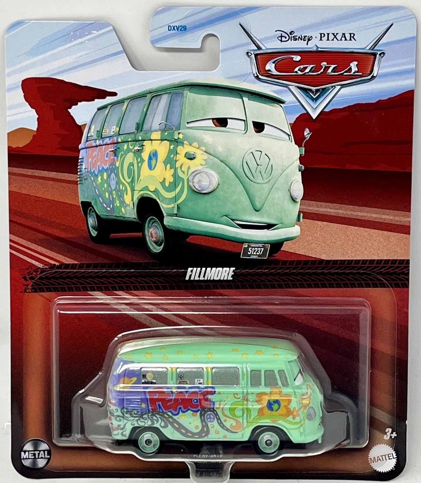 Fillmore (FLL37)-Hot Wheels Disney / Pixar Cars 2025 – Nice Car Collection