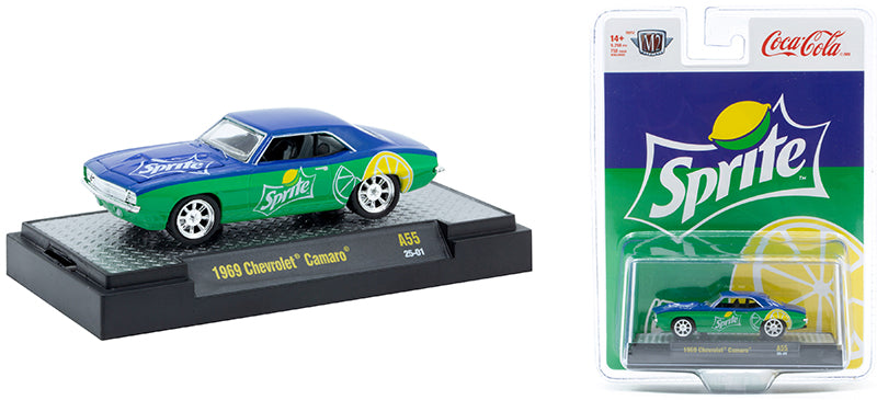 Sprite-1969 Chevrolet Camaro (M2 Machines Coca-Cola Release A55) – Nice ...