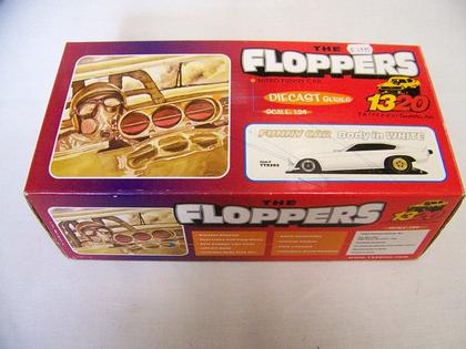The Floppers - Nitro Funny Car - White Body – Nice Car Collection