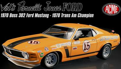 Ford Mustang 1970 Trans Am #15 "Parnelli Jones" **Low Stock** – Nice Car Collection