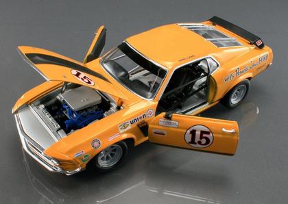 Ford Mustang 1970 Trans Am #15"Parnelli Jones" *Autographié* – Nice Car Collection