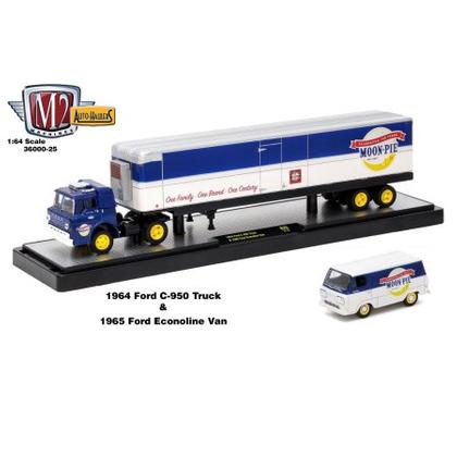 1964 FORD C-950 TRUCK & 1955 FORD ECONOLINE VAN "Moon pie" – Nice Car ...