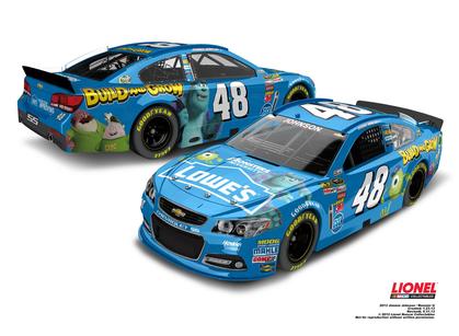 Jimmie Johnson #48 "Lowe's - Disney Pixar Monsters University" 2013 Ch ...