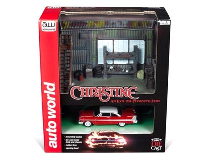 Plymouth Fury 1958 with "Darnell's Garage - Christine Diorama" – Nice Car Collection